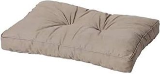 Madison New York Loungekissen Florance 73x43 cm Basic Sand 10 cm dick, flexibel in der Form anpassbar und pflegeleicht/Sitzkissen