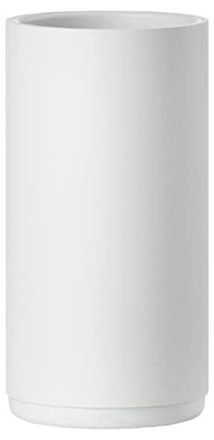 Zone Denmark Rim Zahnbürstenbecher, Durchm. 7 cm, Höhe 13,6 cm, Weiß