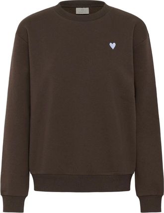 Kaffe SweaT-shirts & SweaT-shirts &agrave; capuche - Femme - Sweatshirts et sweats &agrave; capuche - Brun - Taille: 36 FR