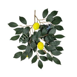 Valiclud H&auml;ngender Zitronenanh&auml;nger aus K&uuml;nstlicher Pflanze Gr&uuml;n Leichte Partyanh&auml;nger Dekoration f&uuml;r Hochzeiten Wand und T&uuml;rdeko im Wohnbereich