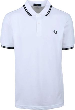 Fred Perry Polo - - Tops - Herren - Wei&szlig; - XL
