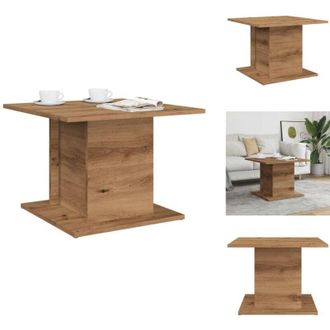 vidaXL Vidaxl - Couchtisch Artisan-Eiche 55,5x55,5x40 cm Holzwerkstoff - Couchtisch - Couchtische - Beistelltisch - Sofatisch