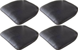 Generic (Satz Von 1/2/4) Hufeisen-Stuhlkissen/Sitzkissen Aus Leder, Strapazierfähige, Weiche Kissen, Polster Für Esszimmer-Küchenstühle Mit Maschinenwaschbare