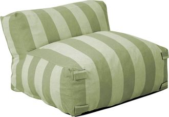Oviala Gartensessel, gestreift, f&uuml;r modulares Sofa, Kaktusgr&uuml;n - Mixi