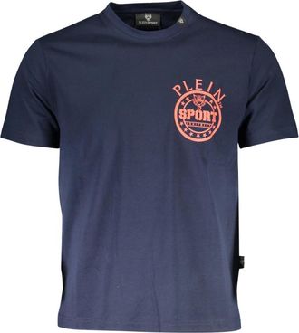 Plein Sport Homme, Sport, Bleu, Taille: S T-shirt &agrave; col rond