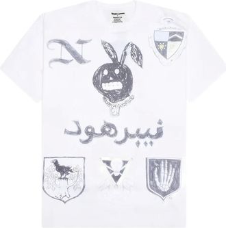 Neighborhood t-shirt à imprimé graphique - Blanc