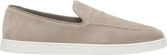 Churchs Homme, Chaussures, Beige, Taille: 42 1/2 EU Mocassin Peebles en daim