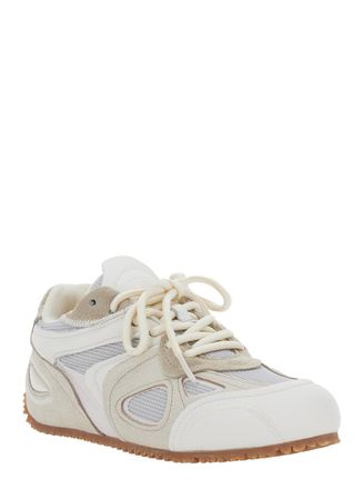 Axel Arigato Womens Sneaker Slow Runner White-Beige Leather Trainers