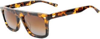 Belstaff unisex, Accessoires, Brun, Taille: ONE Size Lunettes de soleil carr&eacute;es en ac&eacute;tate