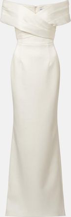 Rebecca Vallance Bridal Robe Blaise aus Satin