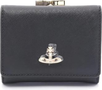 Vivienne Westwood petit portefeuille Frame (2020) - Noir