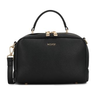 Kazar Lederhandtasche mit geometrischer Form - - Bags - Damen - Schwarzk - ONE SIZE