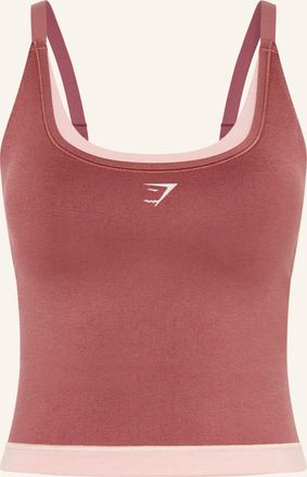 Gymshark Gymshark Tanktop Interval Seamless Midi rosa