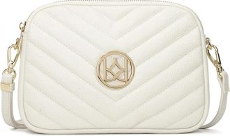 Kazar Kleine wei&szlig;e Handtasche an einem G&uuml;rtel - - Bags - Damen - Wei&szlig; - ONE SIZE
