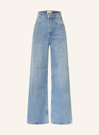 Isabel Marant Marant &Eacute;toile Wide Leg Jeans Lemony blau