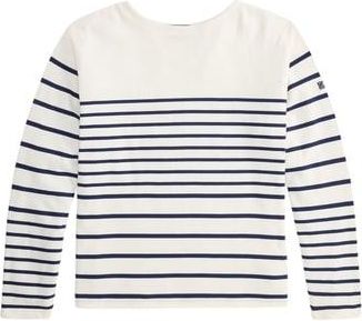 Polo Ralph Lauren Pull droit marini&egrave;re en coton