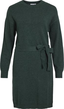 Vila VIRIL O-Neck L/S Belt Knit Dress - NOOS
