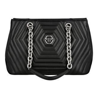 Philipp Plein Hobo Bags - Schultertasche Hexagon - Gr. unisize - in Schwarz - f&uuml;r Damen