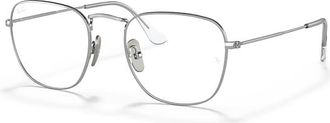 Ray-Ban Frank Titanium Optics Silber Fassung Klar Glas 51-20