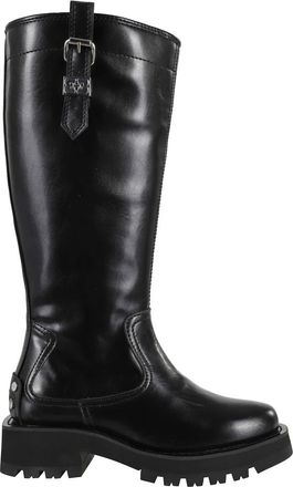 Ganni Femme, Chaussures, Noir, Taille: 37 EU Studs High Boot