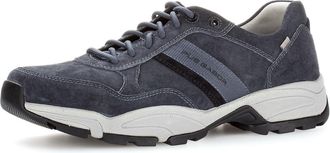 Gabor Herren Sneaker Low, M&auml;nner Halbschuhe,Wechselfu&szlig;bett,schn&uuml;rschuhe,schn&uuml;rer,stra&szlig;enschuhe,Strassenschuhe,Indigo,42.5 EU / 8.5 UK