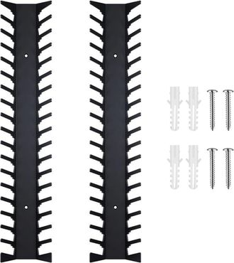 Generic Videospiel | 2 St&uuml;cke Metall Schwere Belastbare Wandmontage Aufbewahrungssystem,Aufbewahrung F&uuml;r Spielkassetten,F&uuml;r Home Organisation Zimmer Schlafzim