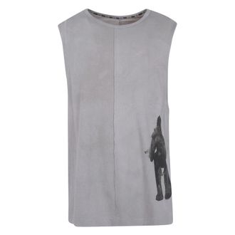 Ziggy Chen &Auml;rmellose Oberteile - - Tops - Herren - Grau - S