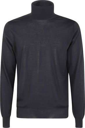 FILIPPO DE LAURENTIIS Homme, Pulls, Noir, Taille: M Turtle Neck Sweater