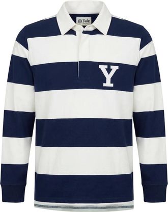 GANT Polo &agrave; rayures - Homme - Tops - Bleu - Taille: S