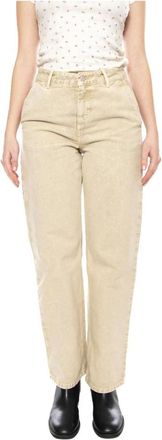 Carhartt Work in Progress Femme, Jeans, Beige, Taille: W25 Pierce Jeans