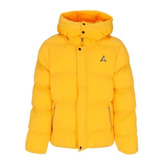 Nike Jordan Homme, Vestes, Jaune, Taille: S Doudoune hydrofuge &agrave; capuche