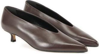 Aeyde Escarpins Clara &agrave; bout pointu en cuir de veau