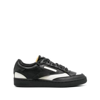 Maison Margiela Schwarze Leder Freizeit Turnschuhe - - Shoes - Damen - Schwarzk - 36 1/2 EU