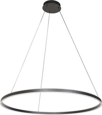 Steinhauer Steinhauer - suspension - Ringlux - noir - m&eacute;tal - &Oslash; 100cm - LED