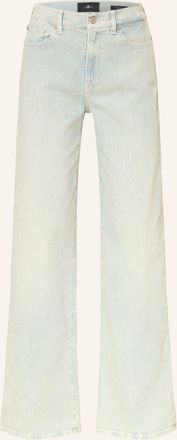 7 For All Mankind Wide Leg Jeans Lotta blau