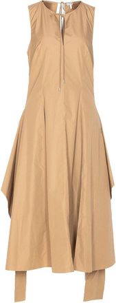 Loewe Robe Au Genou - Beige