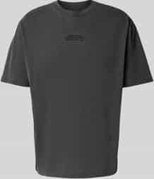 Wood Wood T-Shirt mit Label-Stitching Modell Oliver