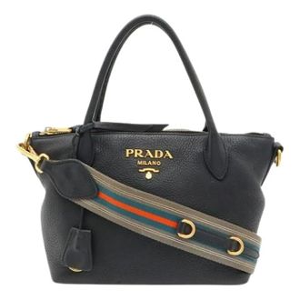Prada Pre-owned Sac bandouli&egrave;re vintage - Femme - Pre-owned - Noir - Taille: ONE Size