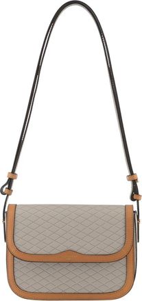 Pourchet Femme, Sacs, Beige, Taille: ONE Size Petit port&eacute; travers &agrave; rabat