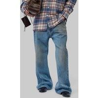 Willy Chavarria Flared Denim Jean