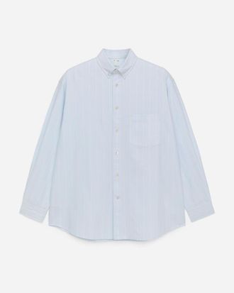 Arket Oxford-Hemd In Oversized-Passform -Blau