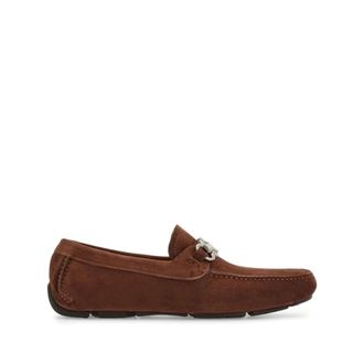 Ferragamo Homme, Chaussures, Brun, Taille: 39 EU Sandales en Daim Marron