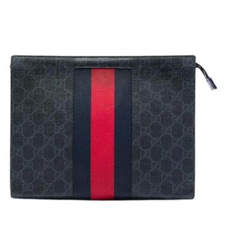 Gucci Sac pochette Pre-owned - Homme - Pre-owned - Noir - Taille: ONE Size