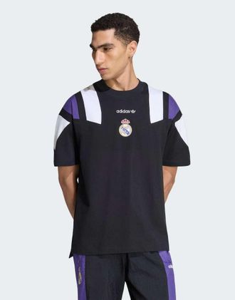 adidas Real madrid eqt tee noir