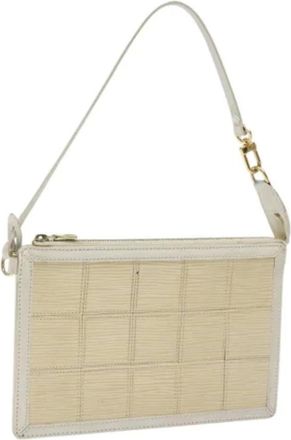 Louis Vuitton Pre-owned Cuir sacs-louis-vuitton - Femme - Pre-owned - Beige - Taille: ONE Size
