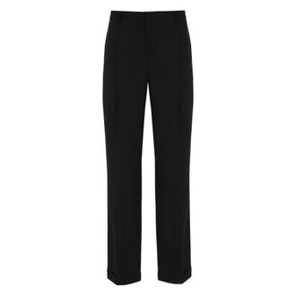 BRIGLIA 1949 Femme, Pantalons, Noir, Taille: 40 FR Straight Pantalons
