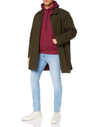 Fruit Of The Loom Herren Sweatshirt 12208B, Gr. 56/58 (XL), Rot (41 burgund)