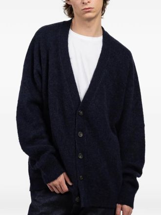 ATOMOFACTORY V-neck cardigan - Blau