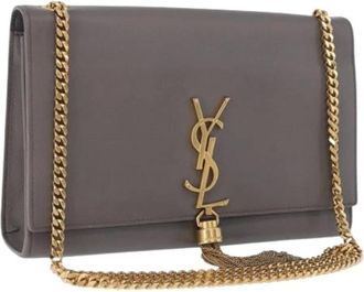 Saint Laurent Sac bandouli&egrave;re vintage Pre-owned - Femme - Pre-owned - Gris - Taille: ONE Size
