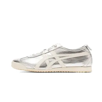 Onitsuka Tiger Homme, Chaussures, Gris, Taille: 39 1/2 EU Baskets Classiques Argent Blanc